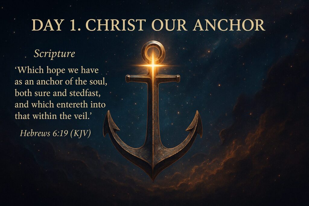 Series: Anchored in Christ- Day 1 - Cosmic Redemption