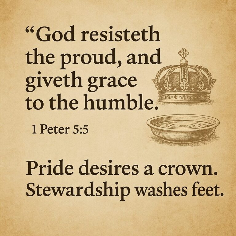 Pride and Stewardship: The War in Every Heart - Cosmic Redemption