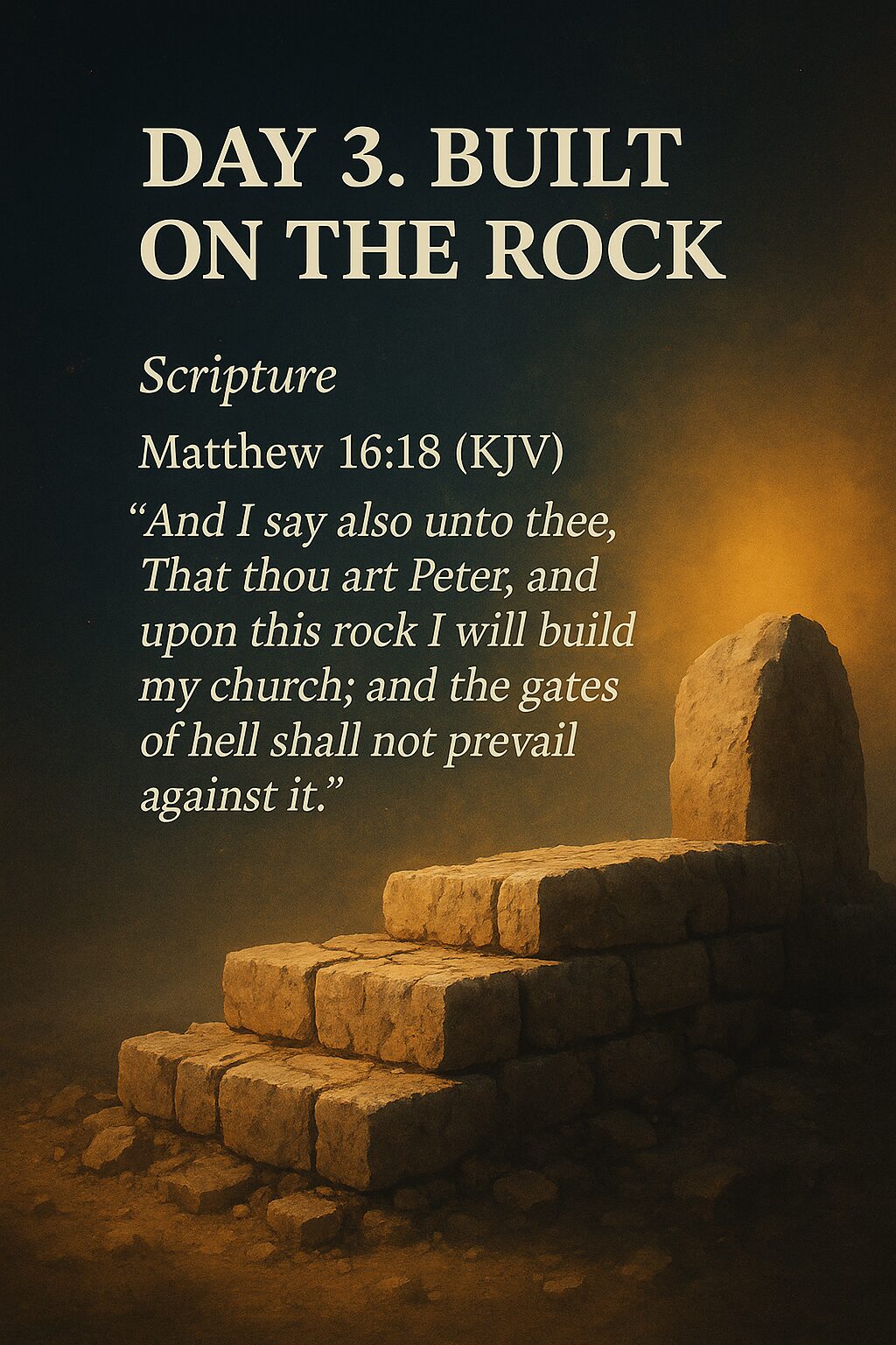 Series: Anchored in Christ- Day 3 - Cosmic Redemption